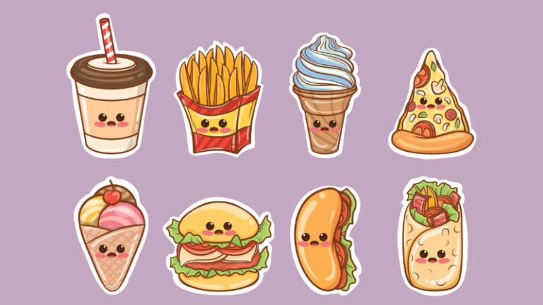 Hướng dẫn cách vẽ sticker cute, tổng hợp sticker đẹp nhất
