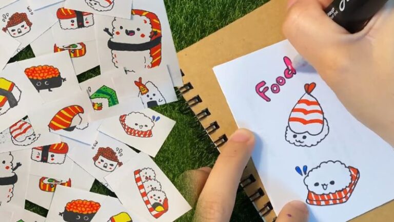 Hướng dẫn cách vẽ sticker cute, tổng hợp sticker đẹp nhất