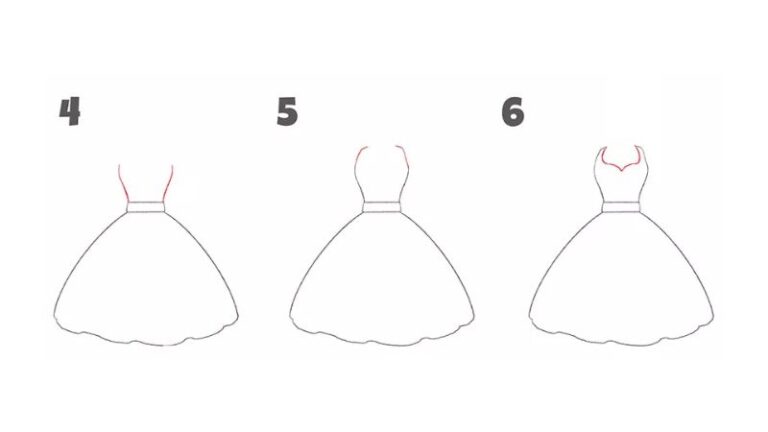 Vẽ váy: Tổng hợp các cách vẽ đẹp, dễ thương và cực đơn giản
