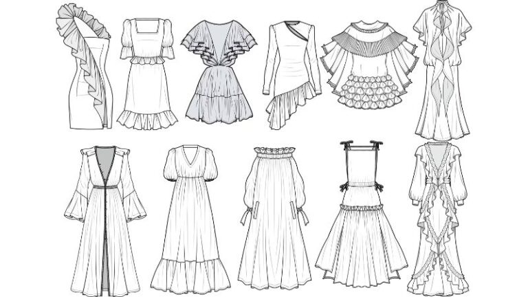 Vẽ váy: Tổng hợp các cách vẽ đẹp, dễ thương và cực đơn giản