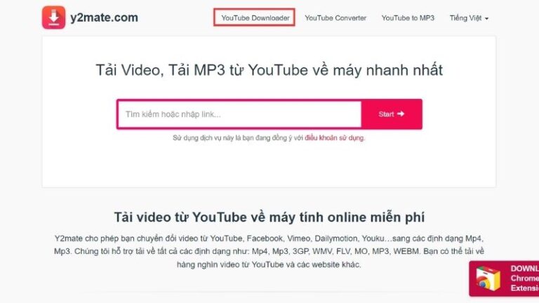 Y2mate.com: Hướng Dẫn Tải Video & Nhạc MP3 YouTube Miễn Phí