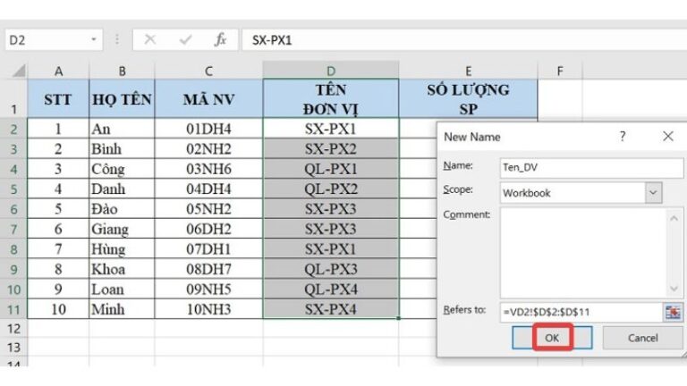 Cách dùng hàm COUNTIF trong Excel chi tiết nhất