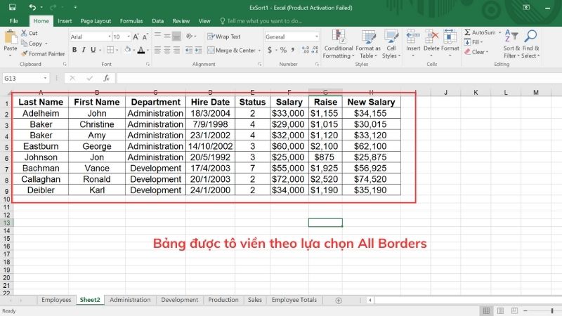 Cách tạo bảng trong Excel đơn giản, dễ hiểu: Tham khảo ngay!!!