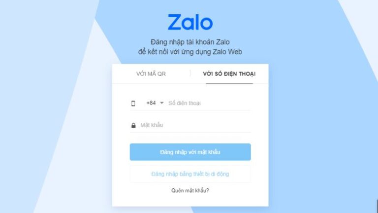 5 Bước chat.zalo.me.pc đăng nhập trên web nhanh nhất
