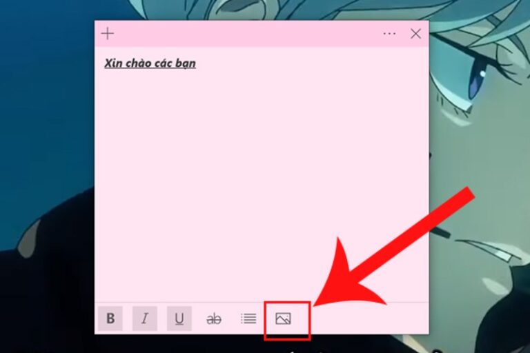 Cách tạo ghi chú trên màn hình desktop Windows 10 cực đơn giản