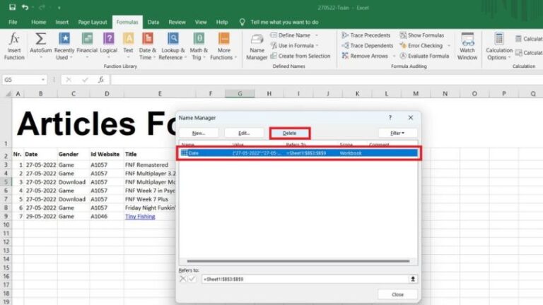 Cách giảm dung lượng file Excel nhanh đơn giản, hiệu quả