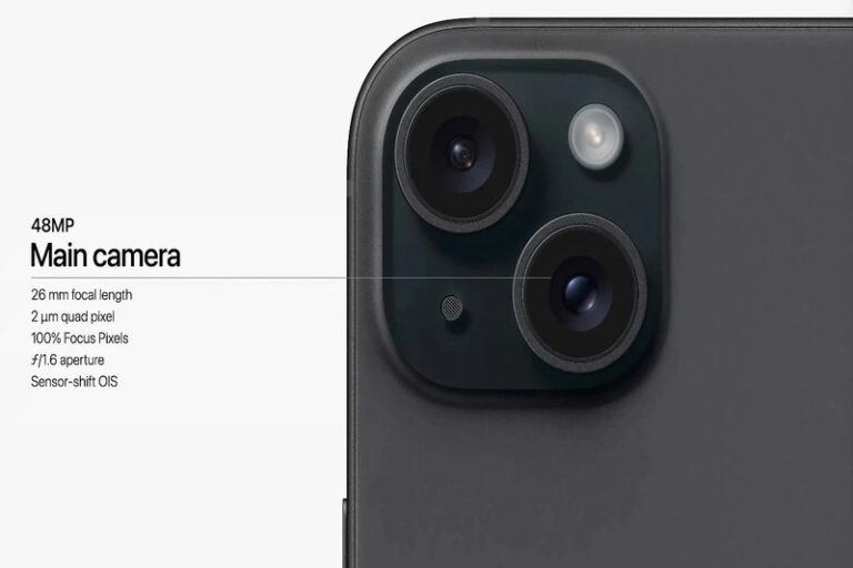 Camera iPhone 15 và những nâng cấp vượt trội hơn