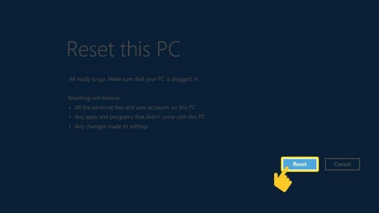 Hướng dẫn cách reset laptop Win 10 an toàn, không mất dữ liệu