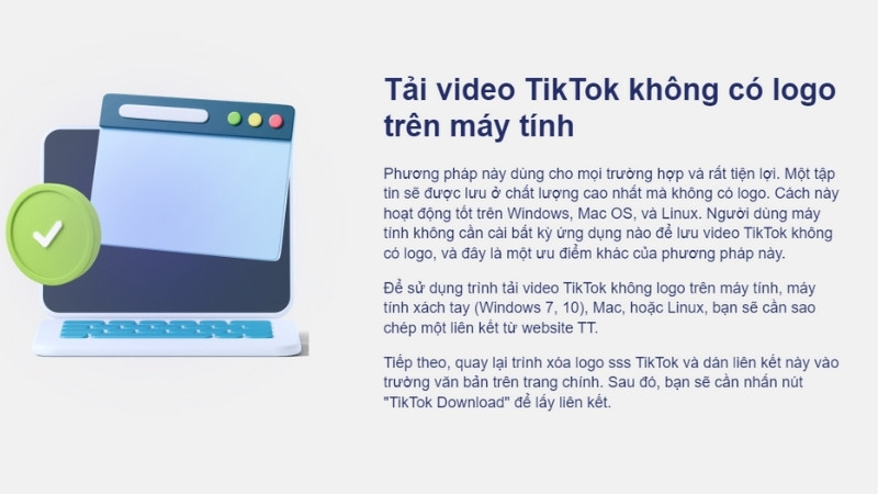 Cách chuyển video Tiktok sang MP4 bằng SSSTIK.io nhanh nhất