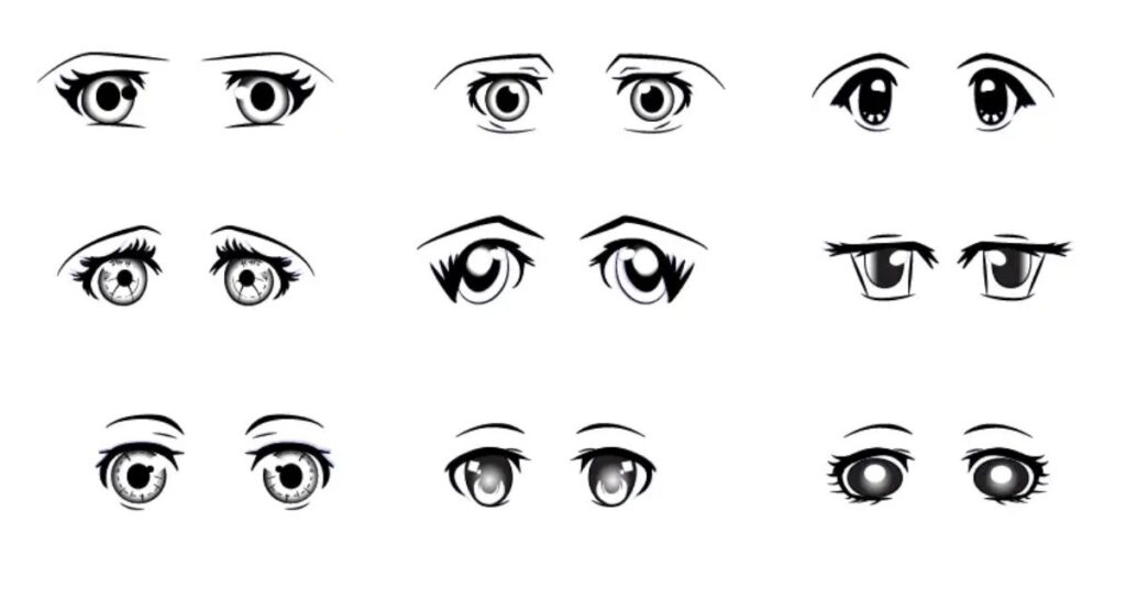 Hướng Dẫn Vẽ Mắt Anime (A-Z): 10+ Cách Vẽ Đẹp, Cảm Xúc & Các Phong Cách