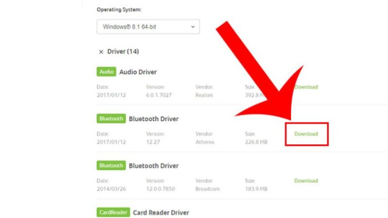 Hướng dẫn cách cài đặt Bluetooth Driver cho laptop nhanh chóng
