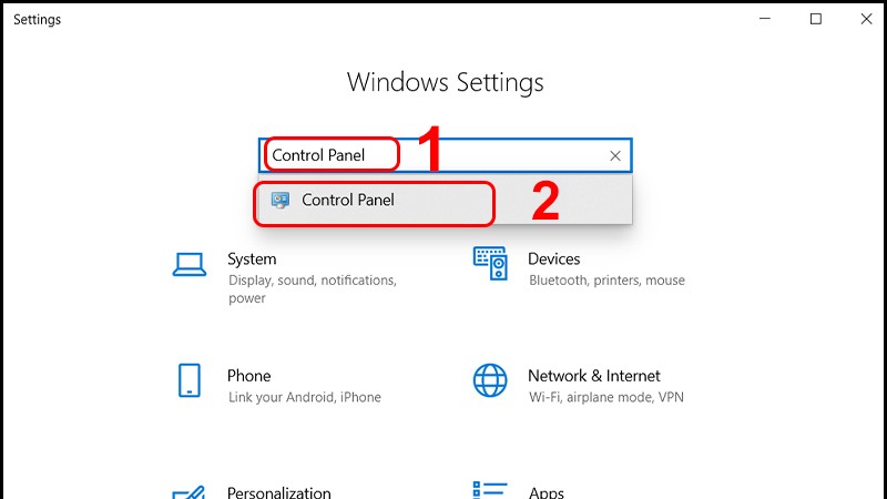 Control Panel là gì? Hướng dẫn cách mở Control Panel Win 10