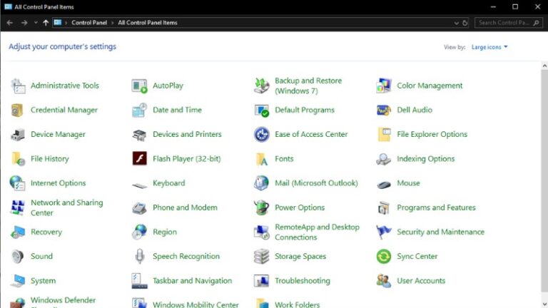 Control Panel là gì? Hướng dẫn cách mở Control Panel Win 10