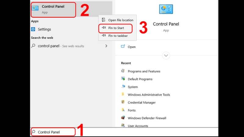 Control Panel là gì? Hướng dẫn cách mở Control Panel Win 10