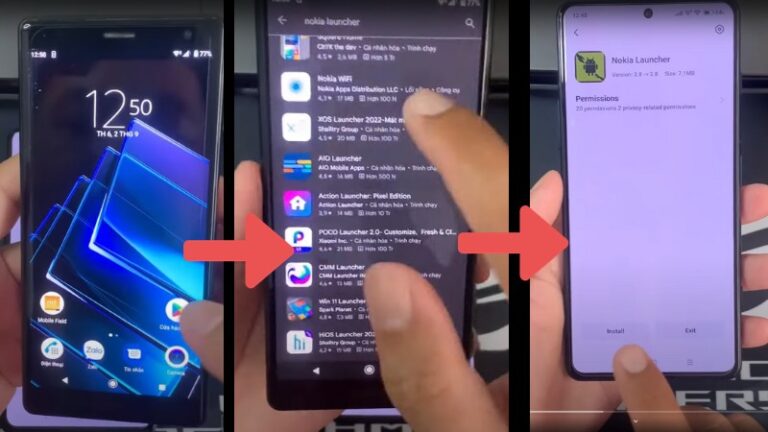 Đổi giao diện Android thành Nokia 1280 với Nokia Launcher