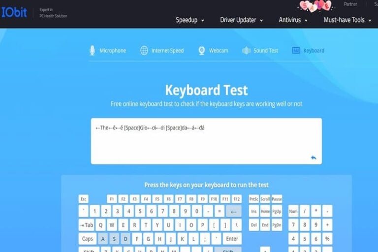 Top 4 website Test Keyboard Online miễn phí nên trải nghiệm