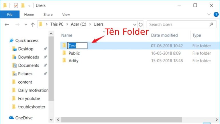 Folder là gì? Tất tần tật về thư mục và các khái niệm liên quan