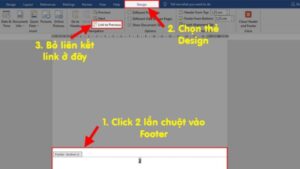 Cách tạo Header and Footer trong Word cho mọi phiên bản