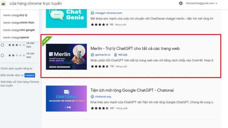 Merlin ChatGPT là gì? Hướng dẫn cài đặt và cách sử dụng