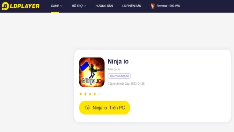 Cách chơi game Ninja.io - Game ninja cực thú vị trên máy tính