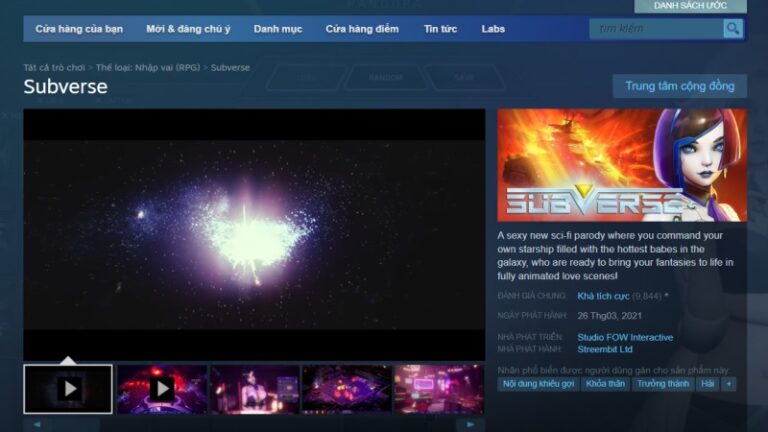 Subverse - Tựa game bắn ruồi nóng bỏng nay đã có trên Steam