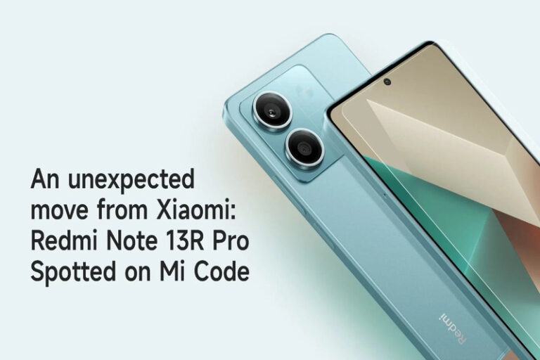 Redmi Note 13R Pro: Thông số kỹ thuật chính được hé lộ