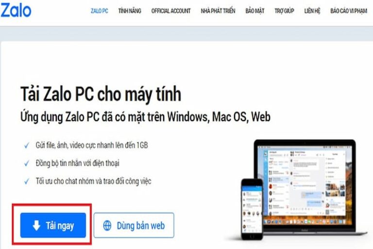 Download Zalo 2025: Tải Zalo PC, Web & Mobile Mới Nhất (Gửi File 1GB)
