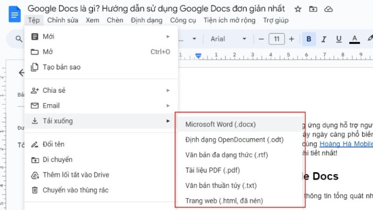 Google Docs là gì? Hướng dẫn sử dụng Google Docs dễ hiểu nhất