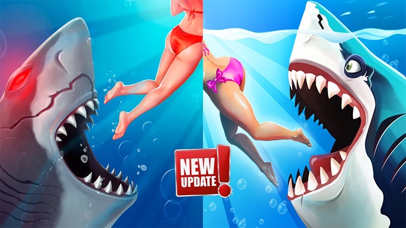 Tải Hungry Shark World 2025 (MOD APK/iOS): Full Tiền, Bất Tử & Bản Gốc