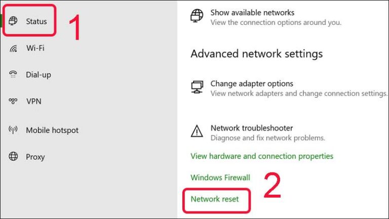 Cách khắc phục lỗi No Internet Access trên laptop Windows 10