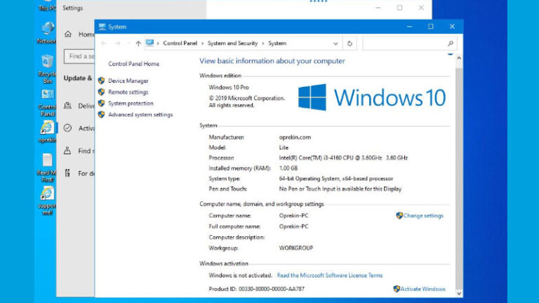 Win 10 Lite 32bit/ 64bit - Win 10 Super Lite siêu nhẹ