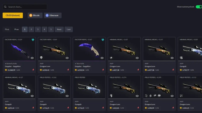 Những website hỗ trợ mua, CSGO skin trade tiện lợi, dễ dàng