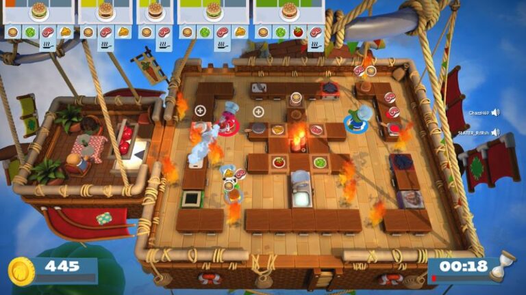 Hành trình trở thành siêu đầu bếp trong tựa game Overcooked 2