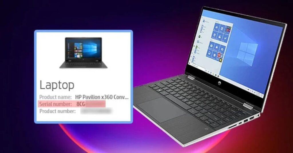 Hướng dẫn cách xem Serial Number của laptop cực đơn giản