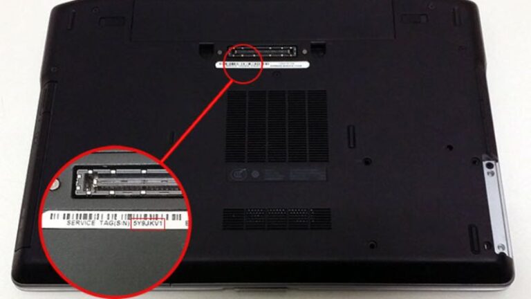 Hướng dẫn cách xem Serial Number của laptop cực đơn giản