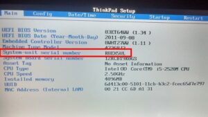 Hướng dẫn cách xem Serial Number của laptop cực đơn giản