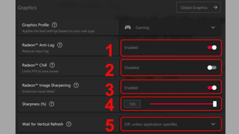 AMD Radeon Graphics: Hướng dẫn tùy chỉnh phần mềm chi tiết