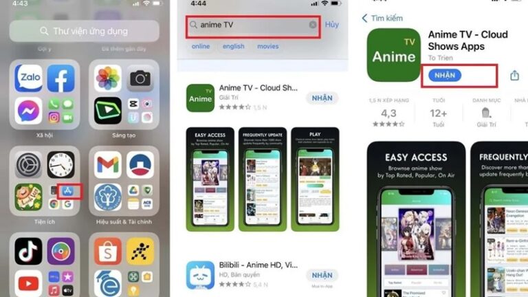 Cách xem anime trên ứng dụng AnimeTV Android