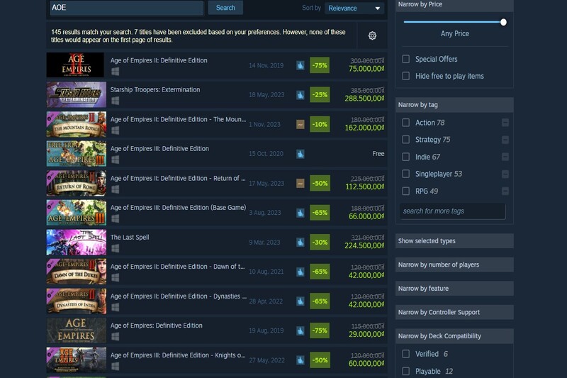 Tải game chiến thuật kinh điển - Age of Empire (AOE)