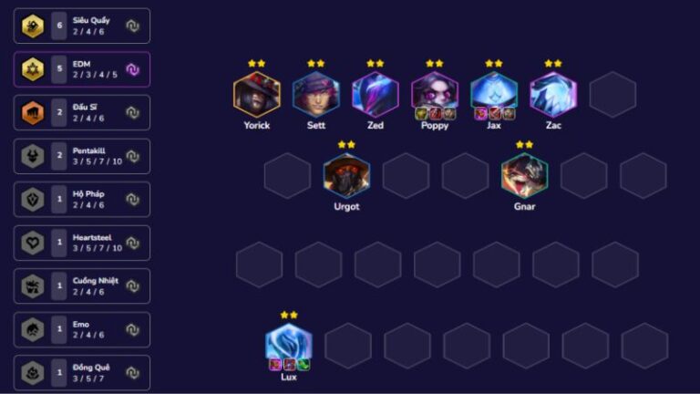 Comeback cực mạnh cùng đội hình Đội hình Jax reroll bản 13.24