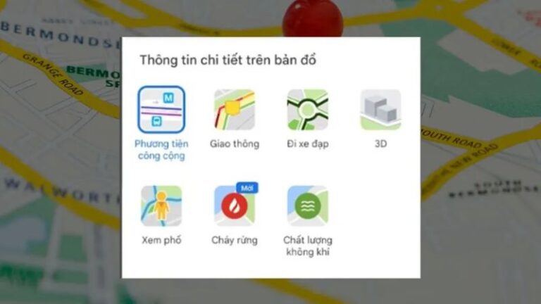 Cách xem Google Map vệ tinh trên điện thoại, máy tính