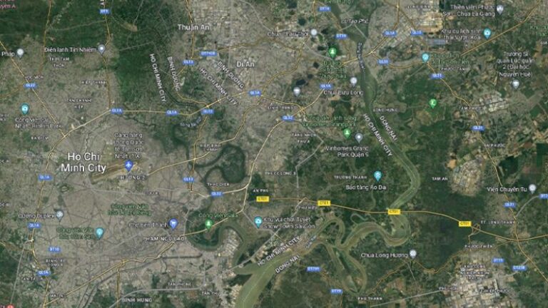 Cách xem Google Map vệ tinh trên điện thoại, máy tính