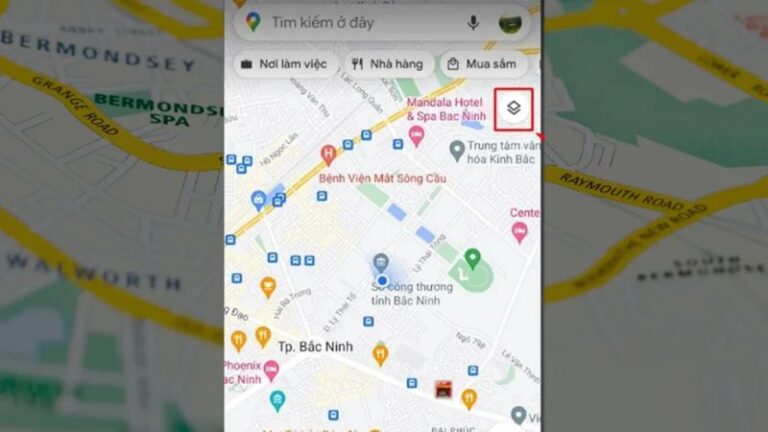 Cách xem Google Map vệ tinh trên điện thoại, máy tính
