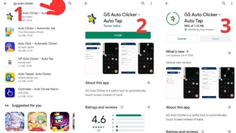 Tải GS Auto Clicker: Hướng Dẫn Cài Đặt và Sử Dụng An Toàn (PC & Android)