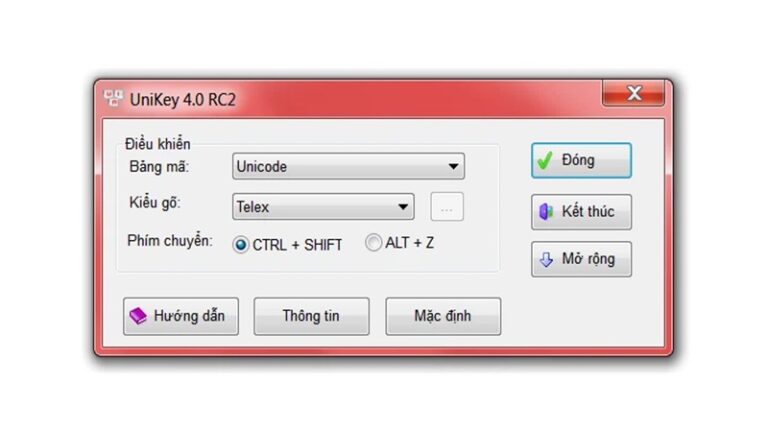Kiểu gõ Telex, cách gõ Telex và bảng mã tiếng Việt Telex