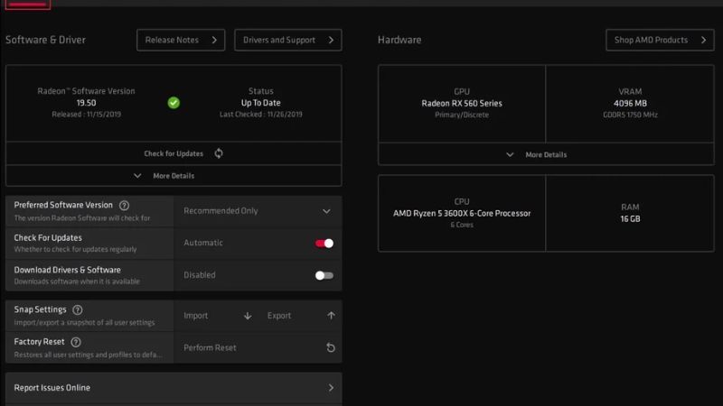 Hướng dẫn cách reset card màn hình