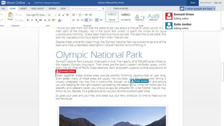 Word Online: Công cụ soạn thảo văn bản trực tuyến miễn phí