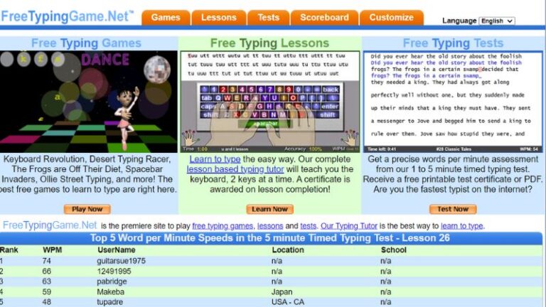 Hướng dẫn dùng 10FastFingers kiểm tra tốc độ đánh máy