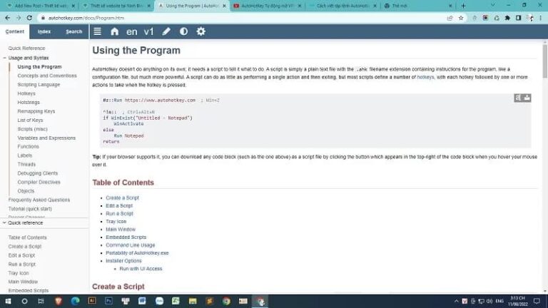Sử dụng AutoHotkey nâng cao hiệu quả công việc
