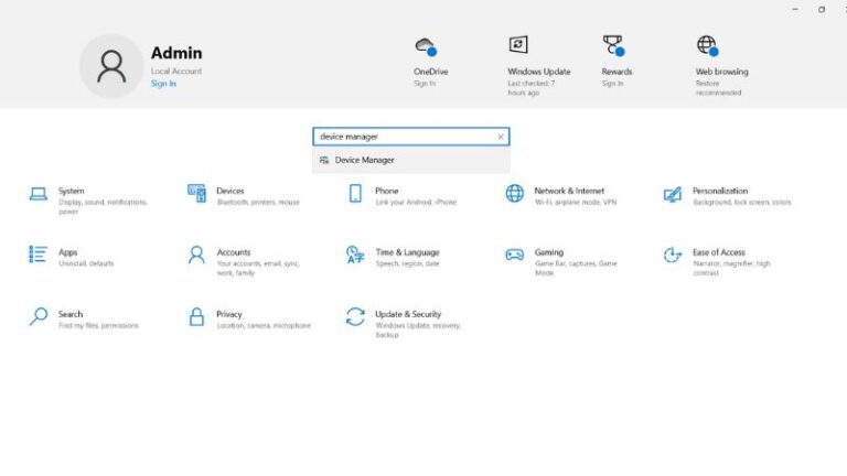 15 cách mở Device Manager trong Windows 10